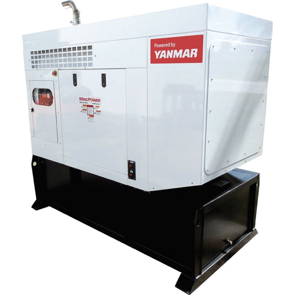 MASPOWER 25 KILOWATT DIESEL GENERATOR - Yanmar Diesel Engine ...